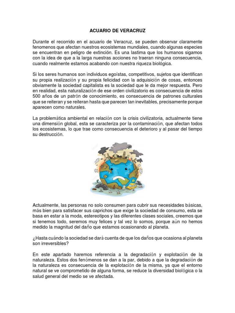 Especies del Acuario de Veracruz | PDF | Arrecife de coral | Pescado