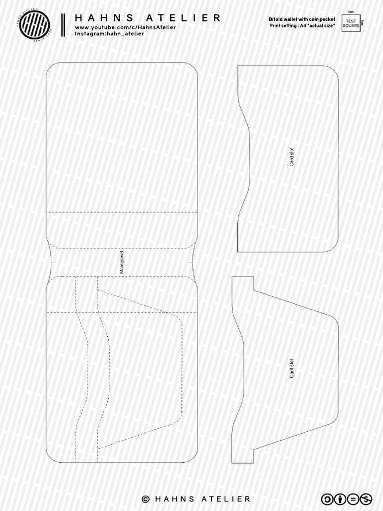 Moldes Cartera de Cuero | PDF