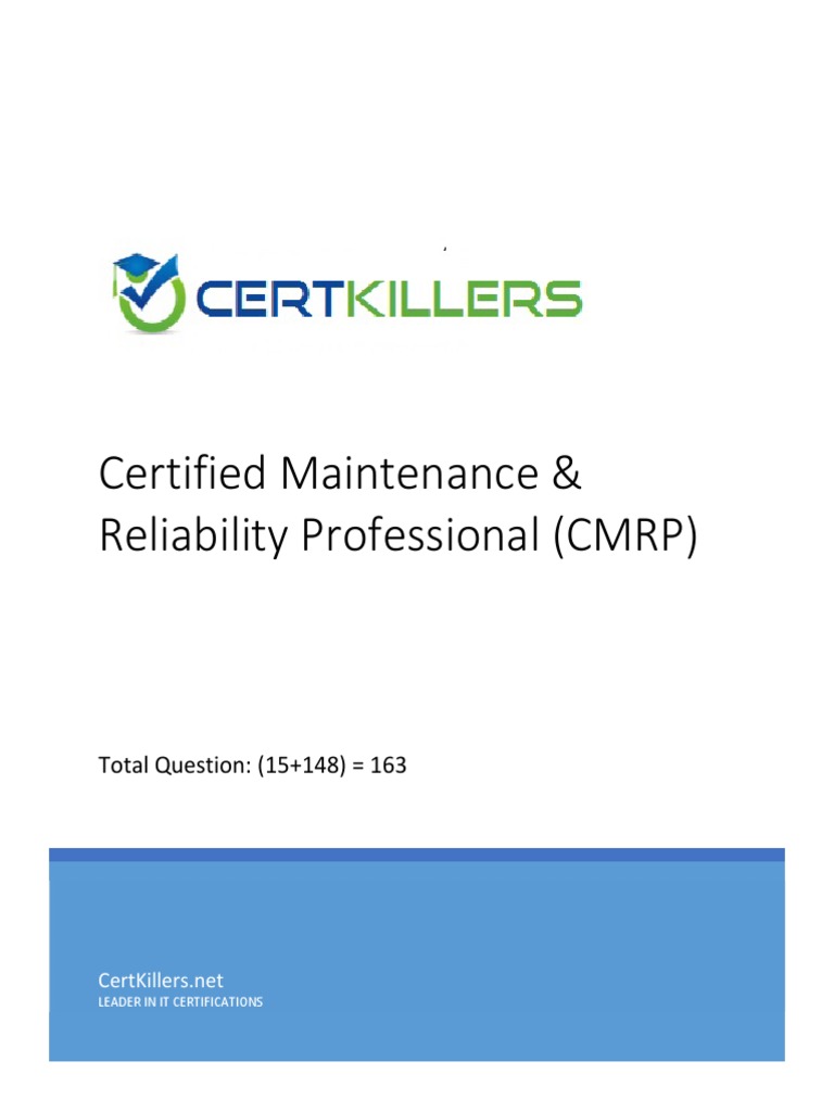 CMRP | PDF | Reliability Engineering | Economies