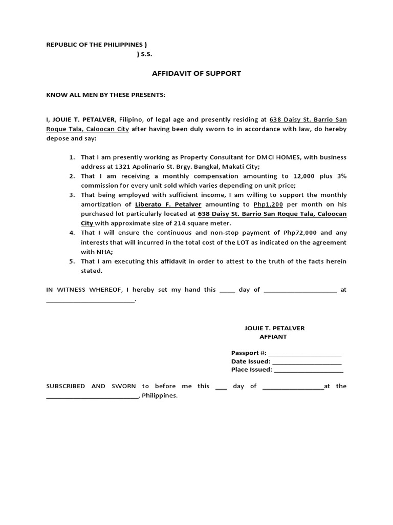 Support Letter | PDF