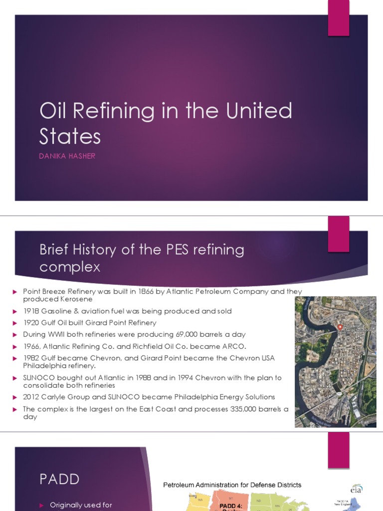 Us Refining | PDF | Petroleum | Oil Refinery