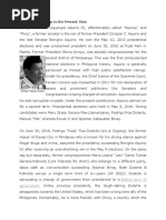 Overview of Duterte's Presidency (2016-2022) | PDF | Rodrigo Duterte ...