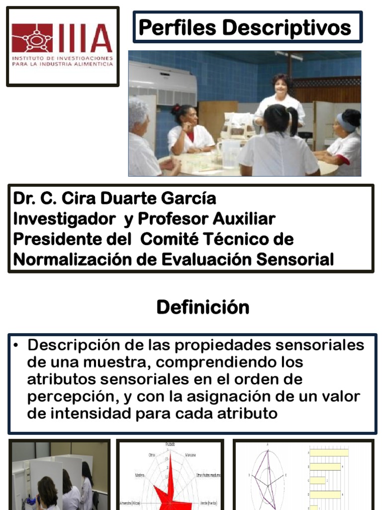 Atributos de Perfiles Descriptivos | PDF | Análisis de variación ...