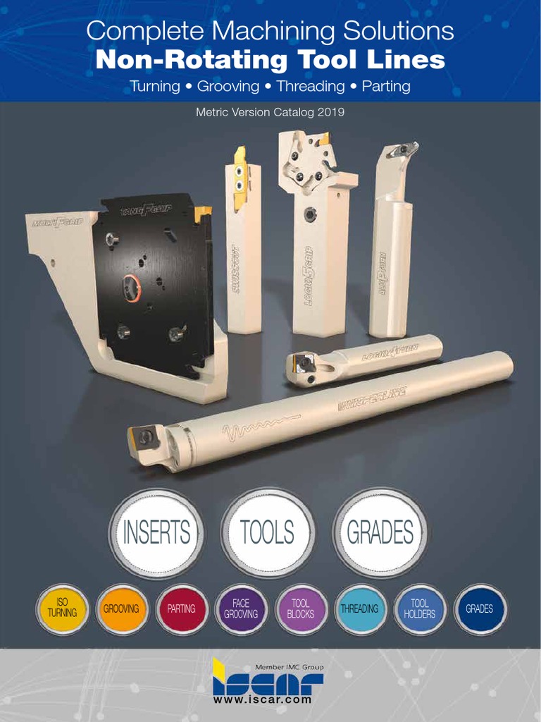ISCAR 2019 Machining Tools Catalog | PDF | Metals | Crafts