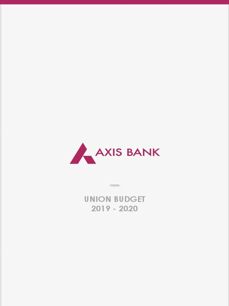 Highlights of Union Budget 2019-20 | PDF | Government Budget Balance ...