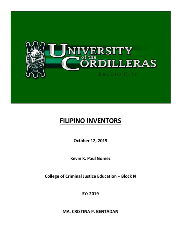 Filipino Inventors | PDF