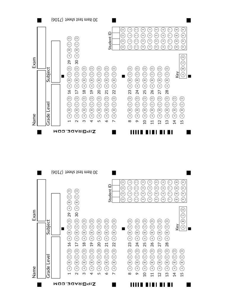 30 Item Test | PDF | Test (Assessment) | Vocational Education
