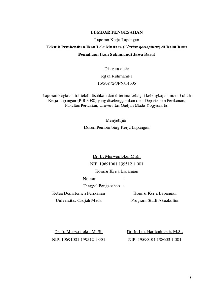 Teknik Pembenihan Ikan Lele Mutiara | PDF