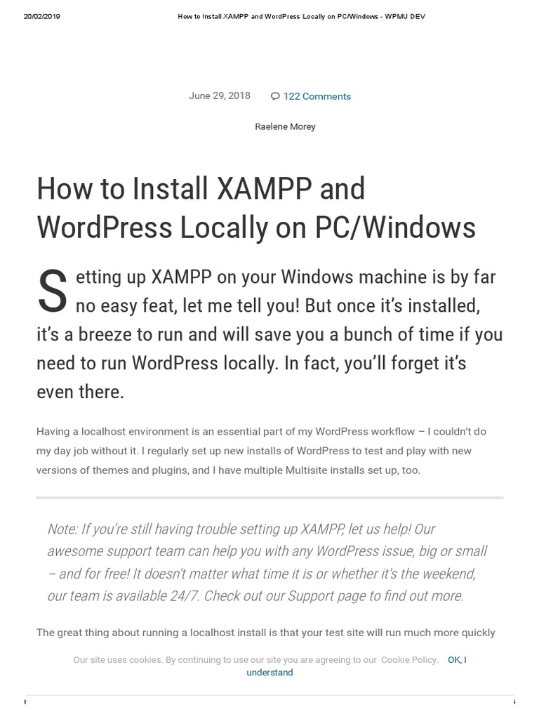 How To Install XAMPP and WordPress Locally On PC - Windows - WPMU DEV ...