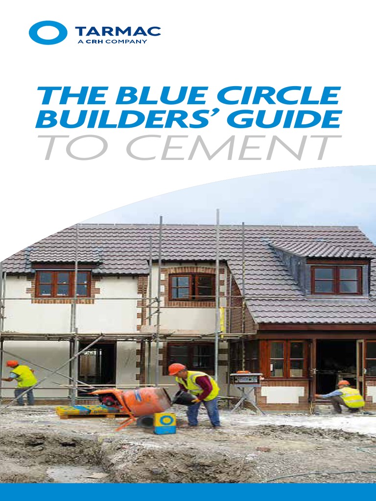 Builders Guide To Cement | PDF | Mortar (Masonry) | Concrete