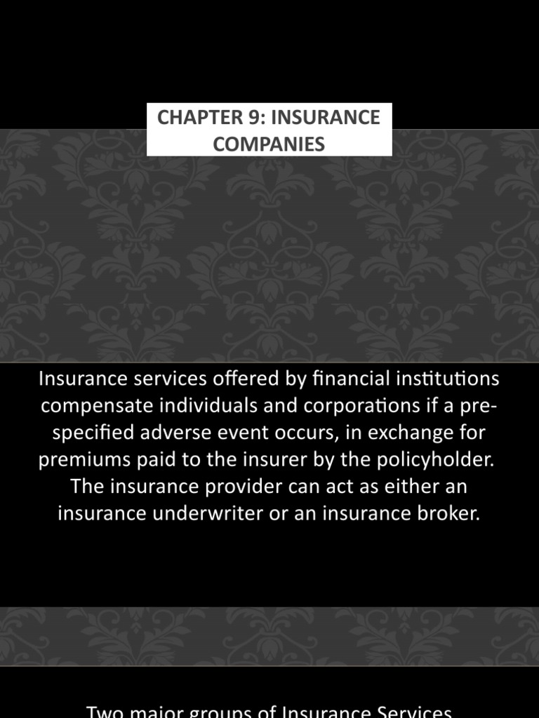 FM Chap 9 | PDF | Life Insurance | Liability Insurance