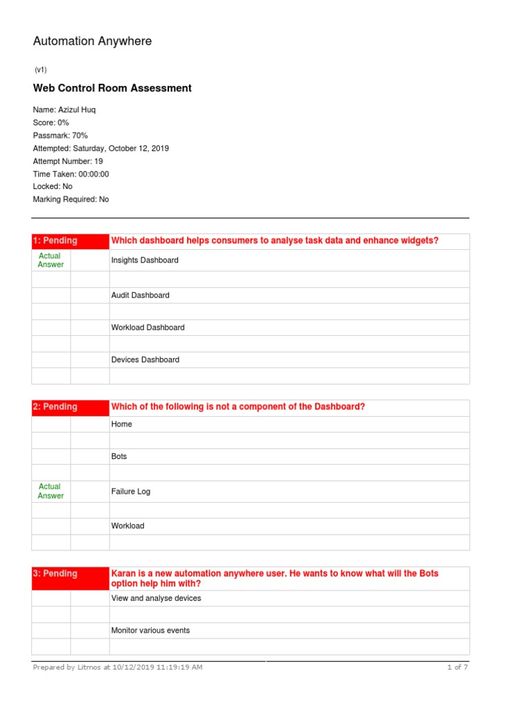Report 20191012 | PDF | Areas Of Computer Science | System Software
