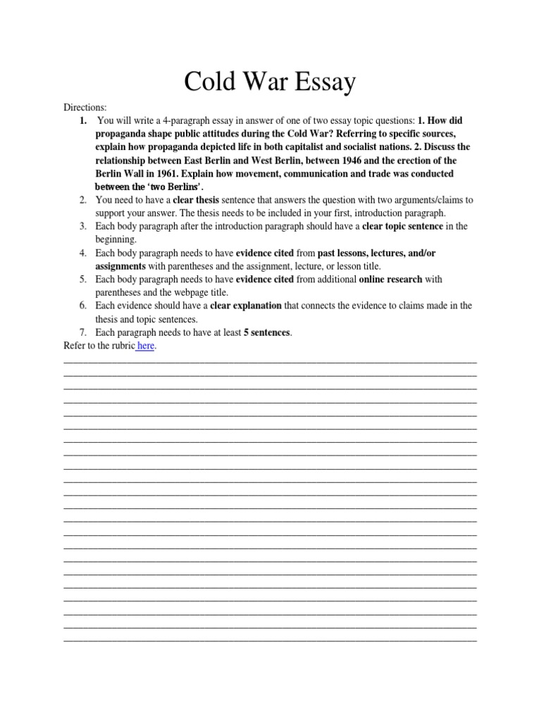 Edsc 302 Cold Ward Assessment | PDF | Essays | Epistemology