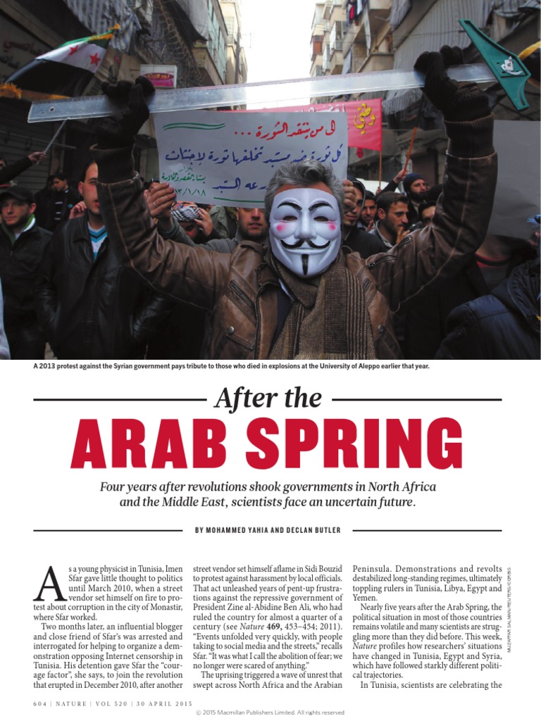 After The Arab Spring | PDF | Arab Spring | Tunisia