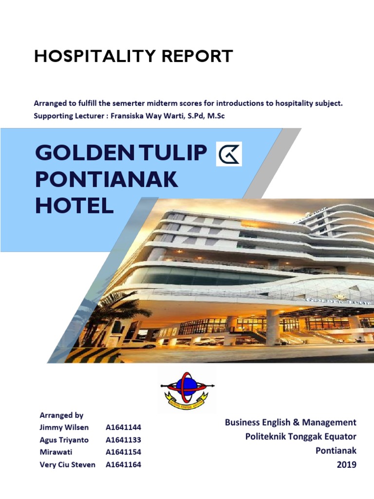 Golden Tulip Pontianak Hotel Overview | PDF | Hotel | Hotel And ...