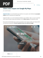 Tutorial de Google Maps | PDF | Point and Click | Ventana (informática)