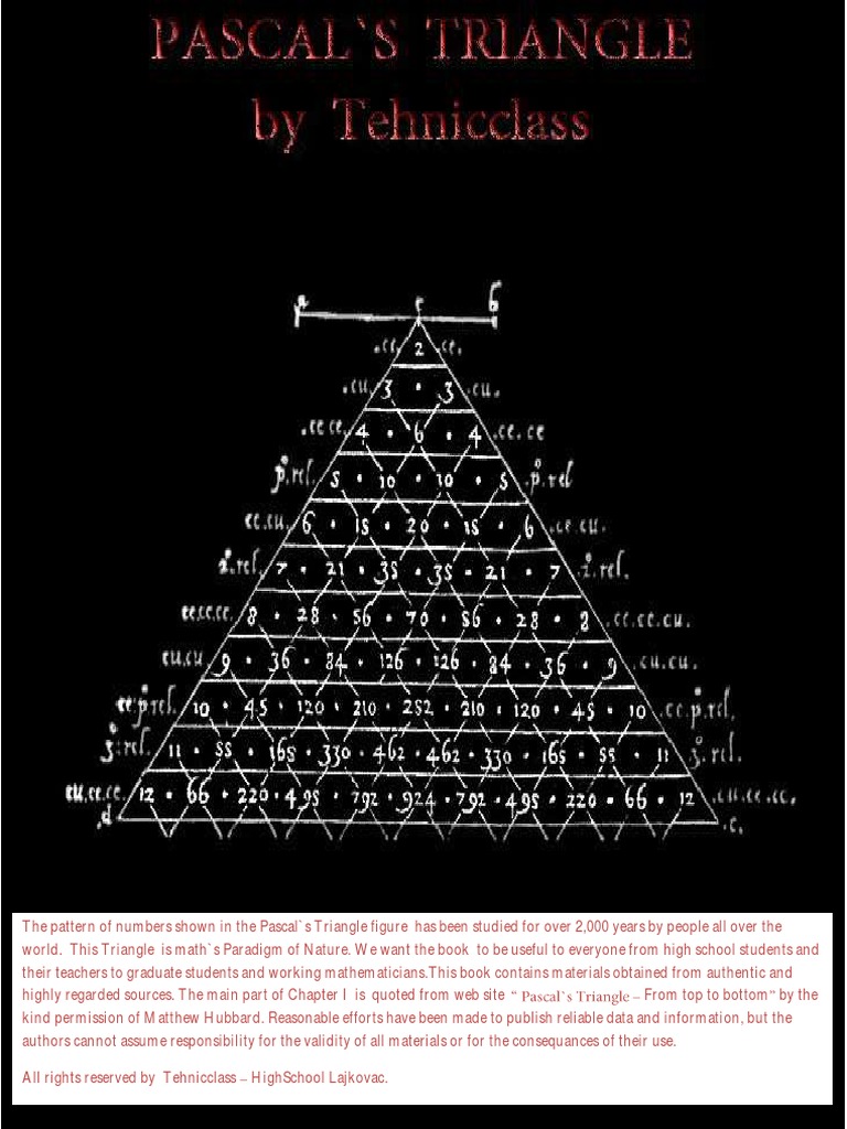 Pascal History PDF | Download Free PDF | Fraction (Mathematics ...