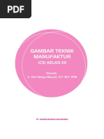 MODUL AJAR Gambar Teknik Manufaktur | PDF