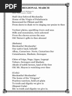 Caraga Hymn | PDF