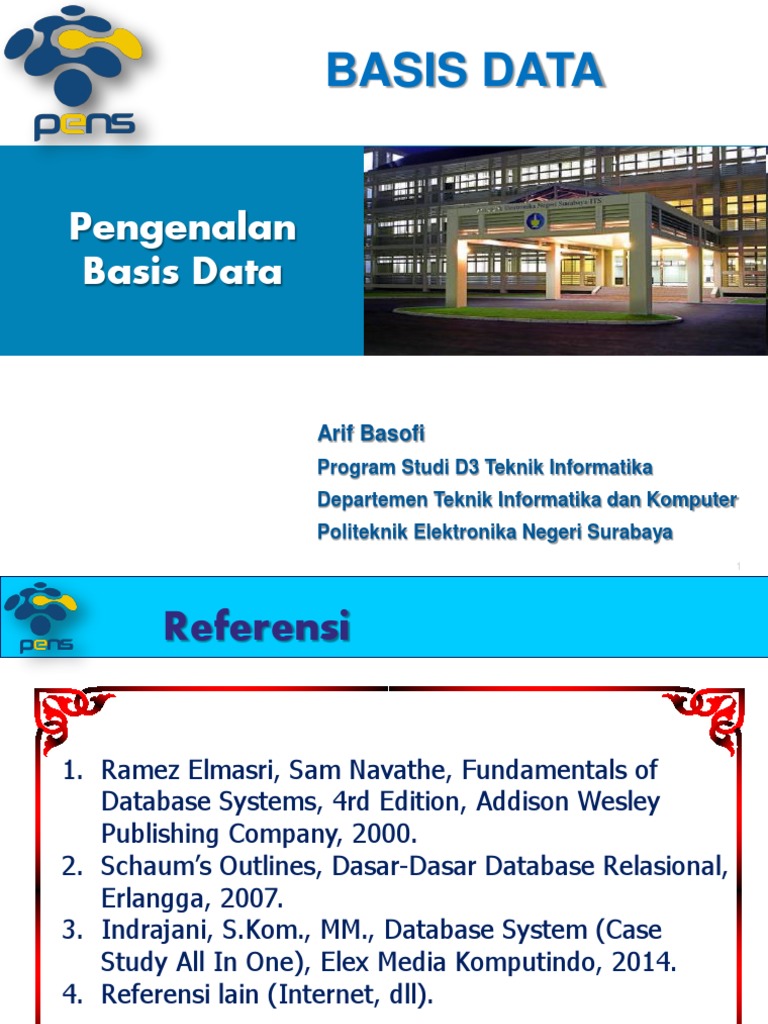 Pengenalan dan Manajemen Basis Data | PDF