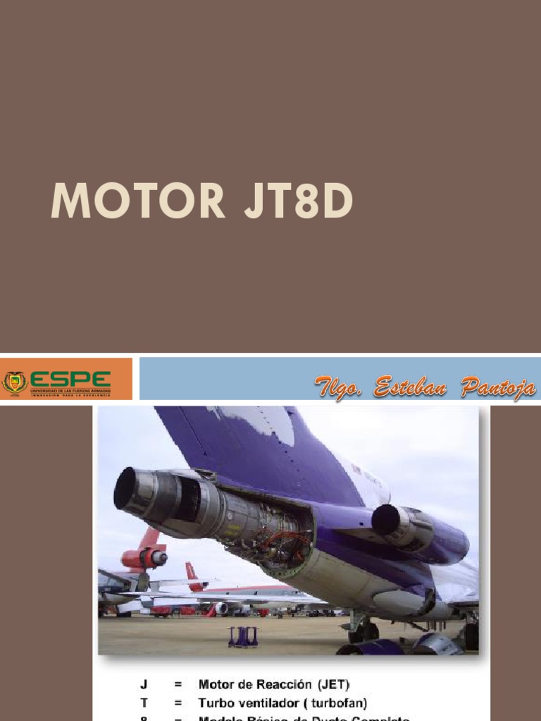 Engine JT8D | PDF | Motor a reacción | Aviación