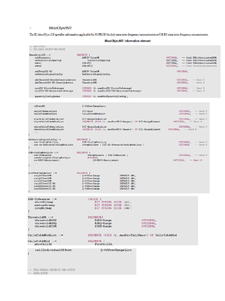5g NR RSRP RSRQ Sinr Measurements | PDF | Frequency | Electronic ...