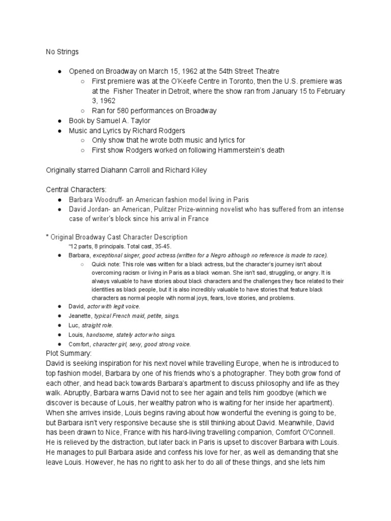 No Strings | PDF | Poetry | General Fiction