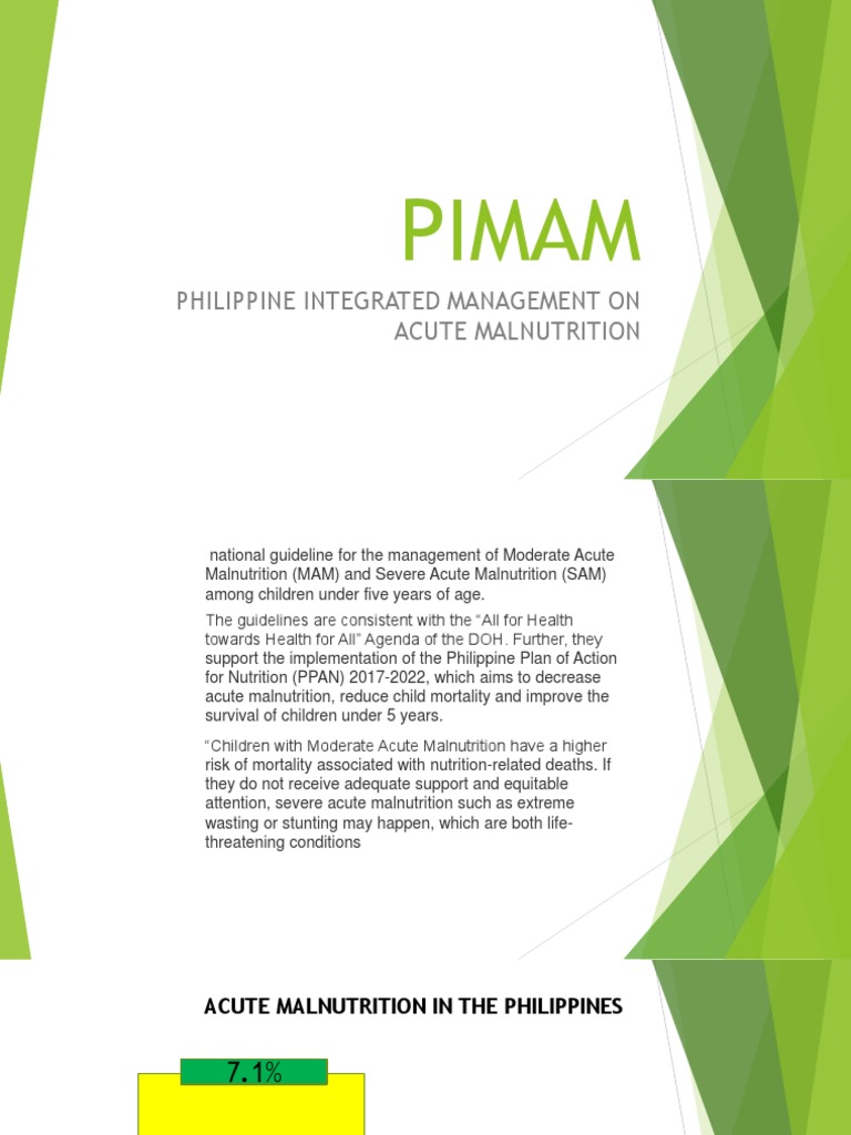 PIMAM | PDF | Malnutrition | Nutrition
