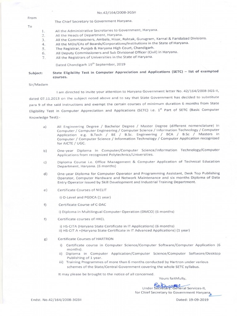 Letter Dated 19.9.2019 PDF | PDF