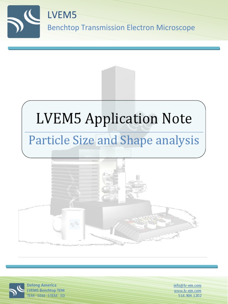 BENCHTOP Electron Microscope | PDF | Transmission Electron Microscopy ...