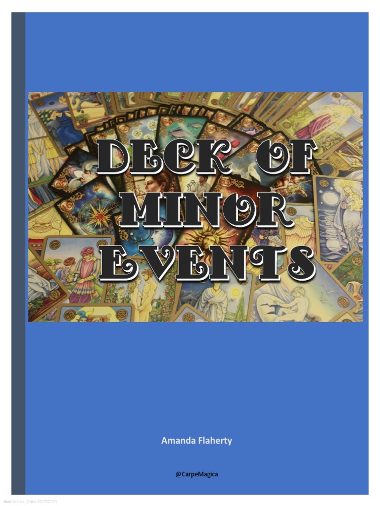 Deck of Minor Events | PDF