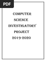 Certificate and Acknowledgement Class 12th Project | PDF