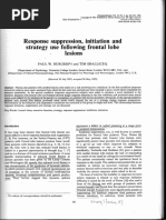 Luria Sequence Test for Frontal Assessment | PDF | Executive Functions ...