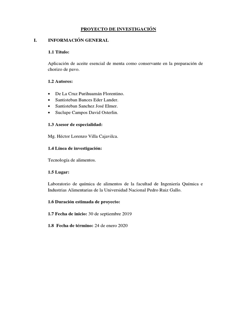 Proyecto Tecno 3 Final | PDF | Petróleo | Alimentos