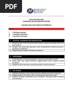 Contoh Soalan PKSK | PDF