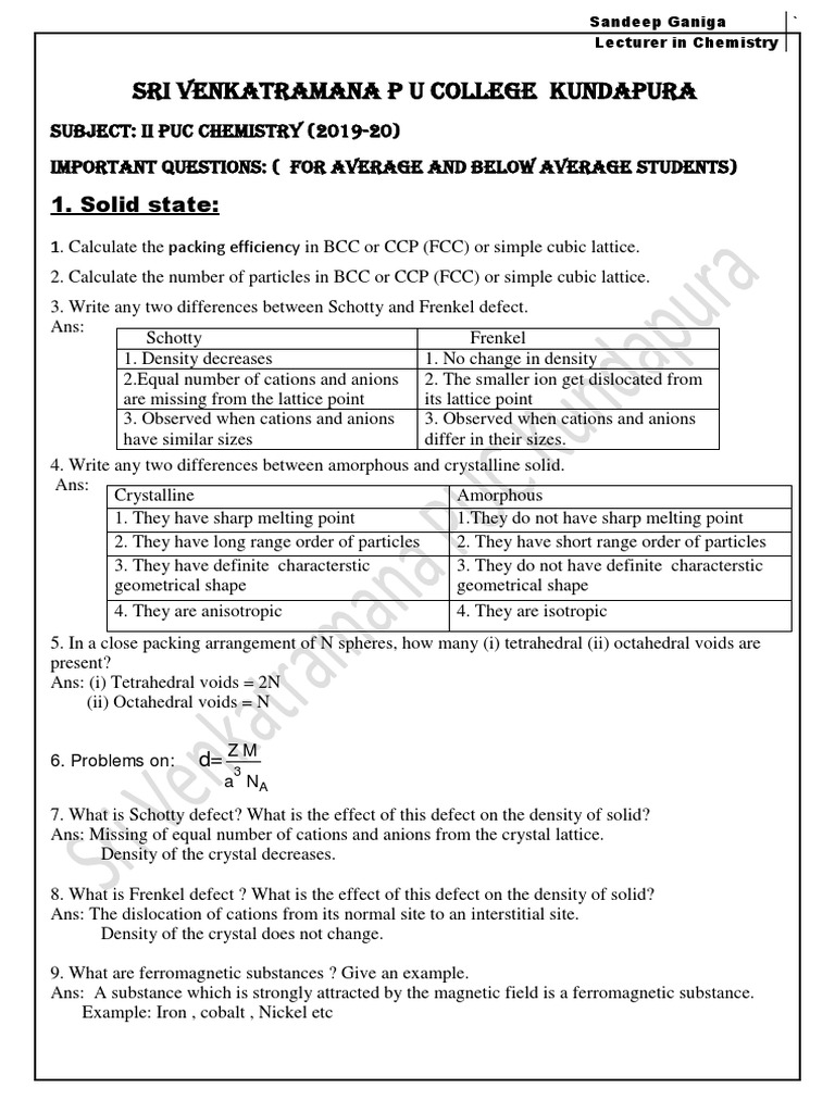 Slow Learners Copy 2019-20NEW-2 PDF | PDF | Solution | Coordination Complex