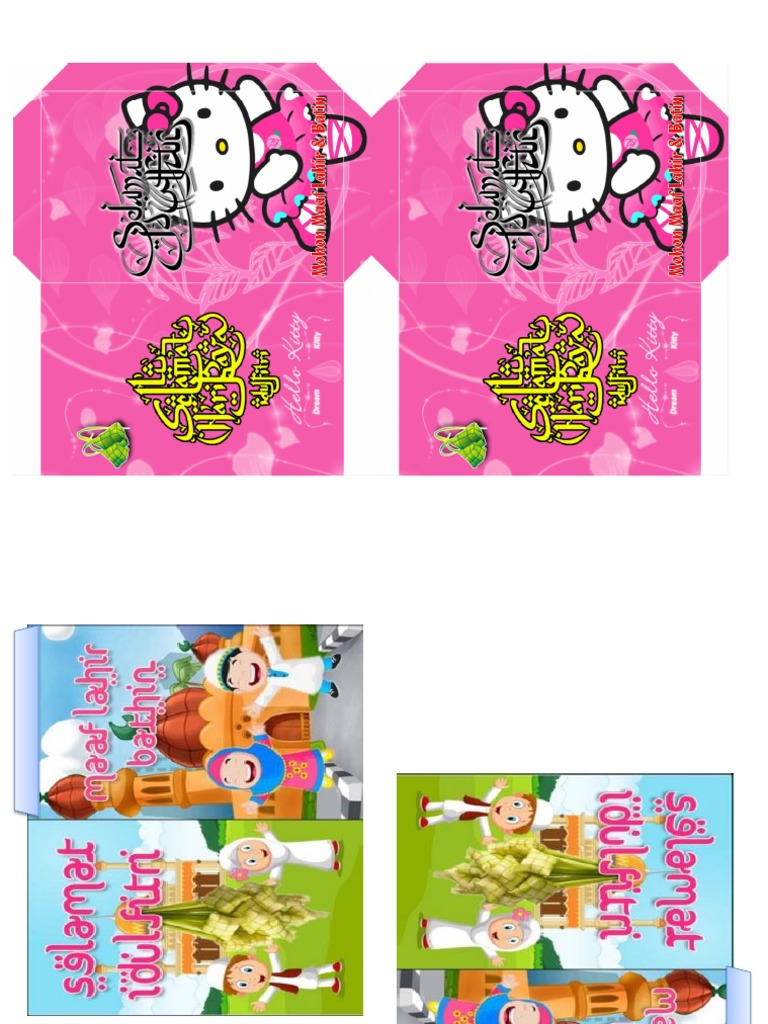 Template Amplop Lebaran | PDF