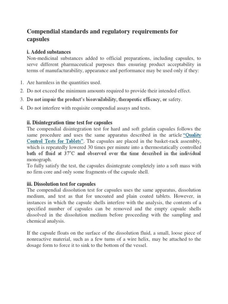 QC Test For Capsules | PDF | Tablet (Pharmacy) | Pharmaceutical Formulation