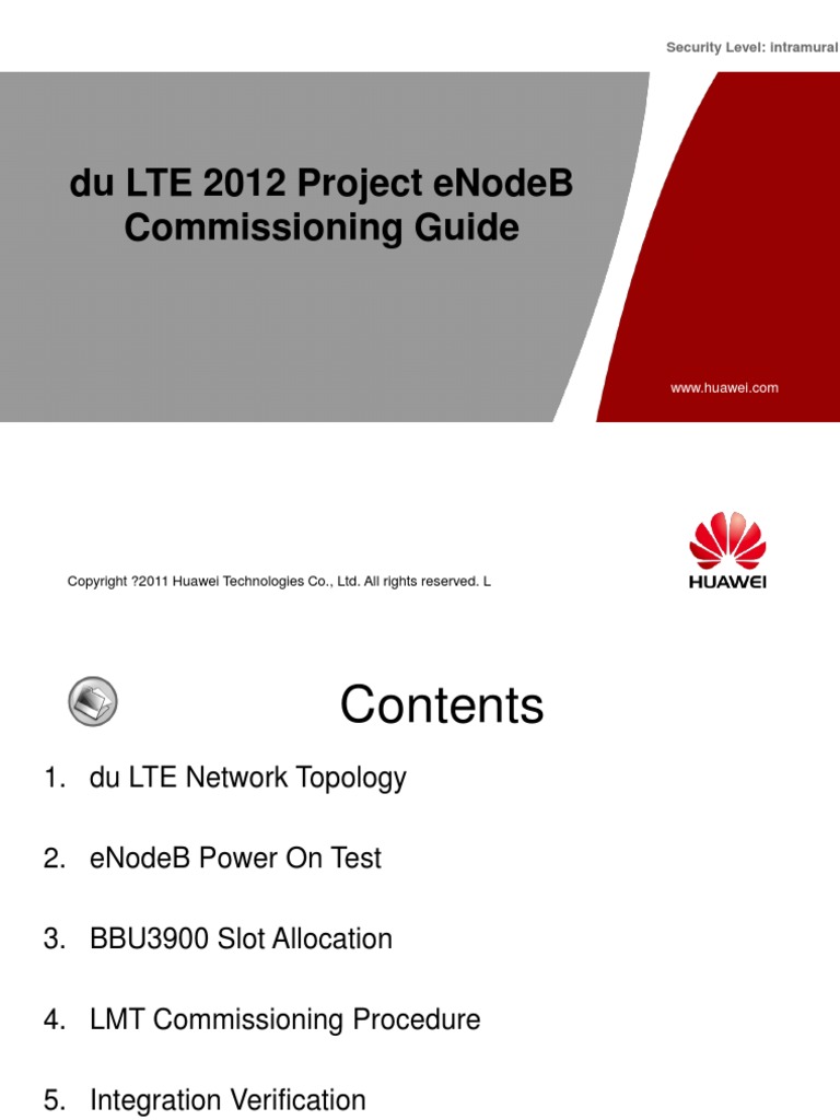 2012 LTE Training-Commisioning | PDF | File Transfer Protocol | Usb Flash Drive