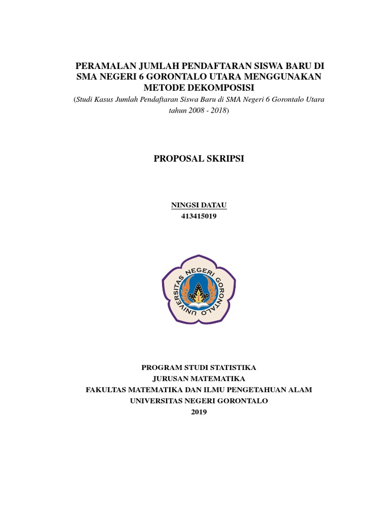 Proposal Ningsi PDF | PDF