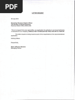 RTC LETTER REQUEST - Scribd | PDF