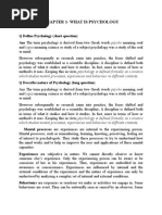 Class 11 Psychology: Human Memory Notes | PDF | Memory | Recall (Memory)