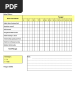 FORM Checklist Panel Listrik | PDF