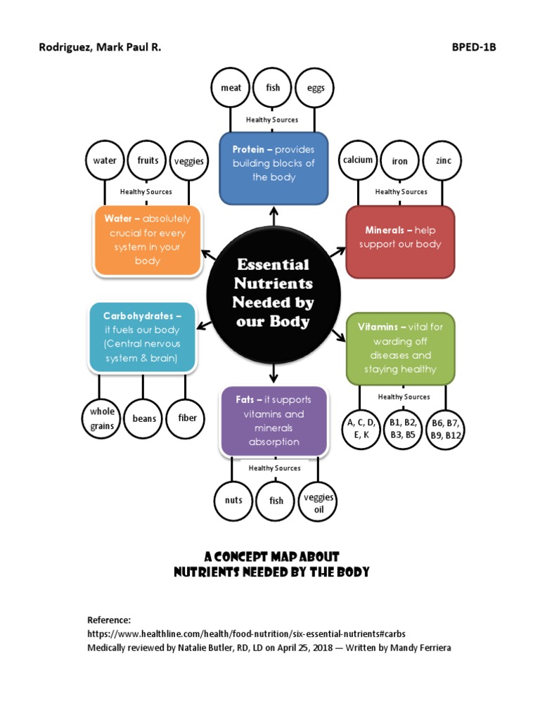 Essential Nutrients Overview | PDF | Nutrients | Vitamin