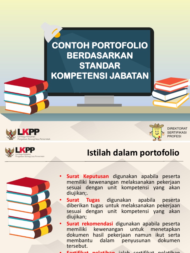 Contoh Portofolio Pengadaan Barang/Jasa | PDF