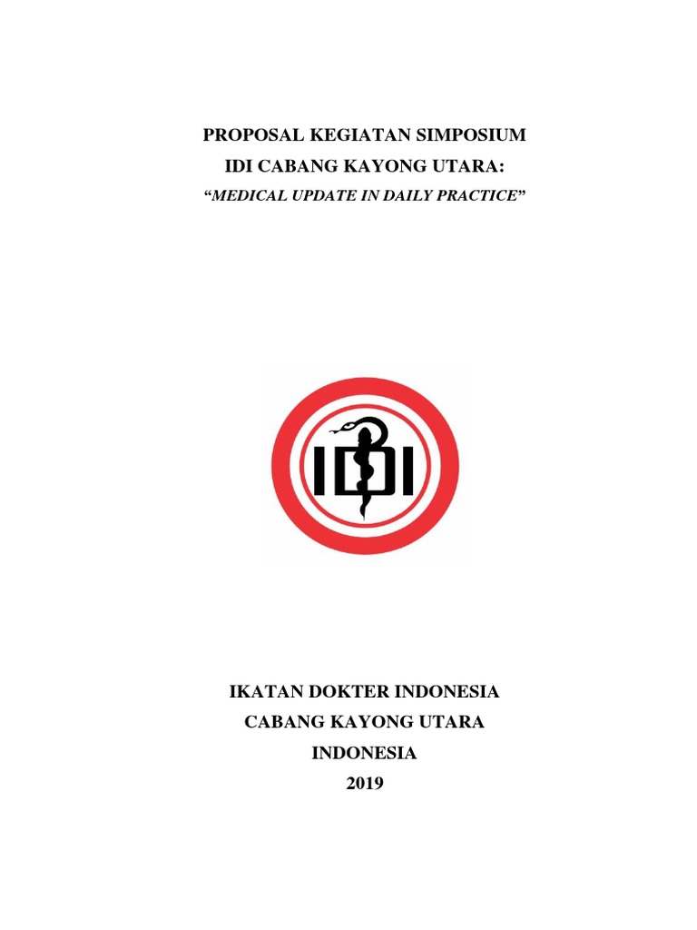 Proposal Simposium IDI 2019 IDI Rev | PDF