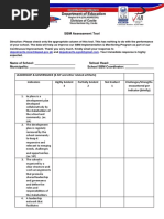 SBM PASBE Artifacts Finalized | PDF | Educational Assessment | Evaluation