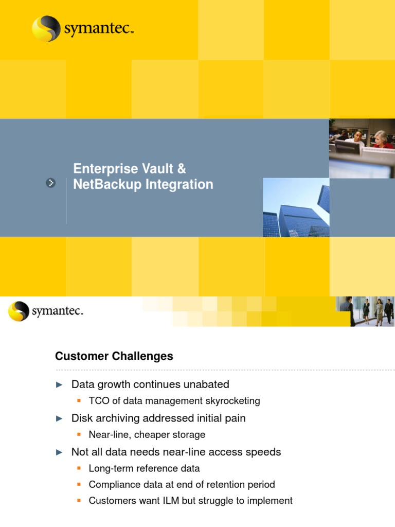 Enterprise Vault & Netbackup Integration | PDF | Backup | Share Point