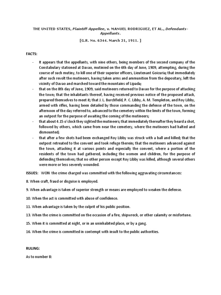 People vs. Rodriguez | PDF | Contempt Of Court | Mitigating Factor
