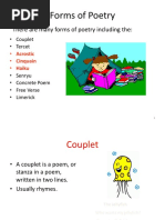 Conventions of Poetry | PDF | Metre (Poetry) | Poetic Rhythm